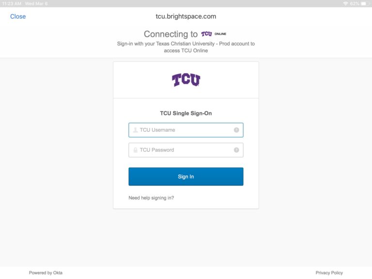 TCU Online